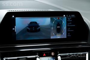 Black BMW 840 2019 in Riga, with an engine capacity of 3.00 L and mileage of 130 thousand km for 46500 €, photo 31 on AUTOMOTO.COM.LV