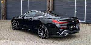 Black BMW 840 2020 in Kaunas, with an engine capacity of 3.00 L and mileage of 21 thousand km for 42990 €, photo 6 on AUTOMOTO.COM.LV