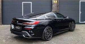 Black BMW 840 2020 in Kaunas, with an engine capacity of 3.00 L and mileage of 21 thousand km for 42990 €, photo 8 on AUTOMOTO.COM.LV