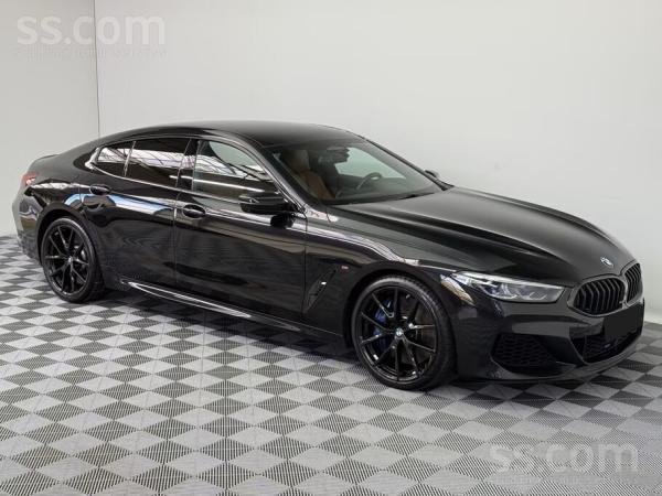 Black BMW 840 2020 in Riga, with an engine capacity of 3.00 L and mileage of 125 thousand km for 45555 €, photo 2 on AUTOMOTO.COM.LV