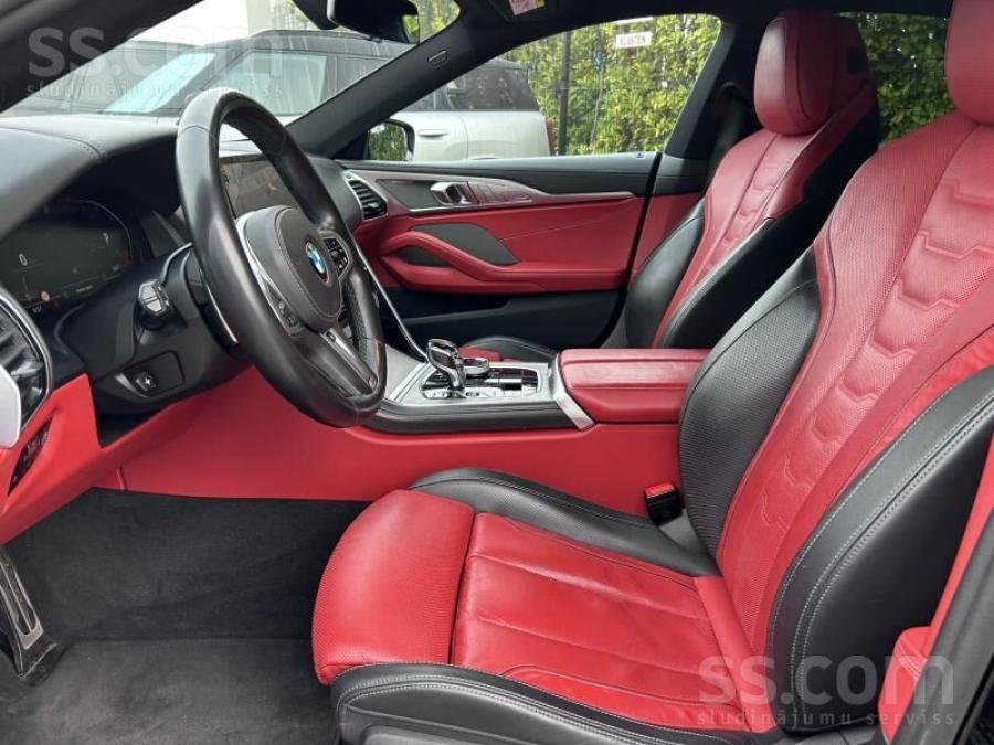Melns BMW 840 2020 Rīga, ar dzinēja tilpumu 3.00 L un nobraukumu 125 tūkst. km par 45555 €, foto 9 vietnē AUTOMOTO.COM.LV