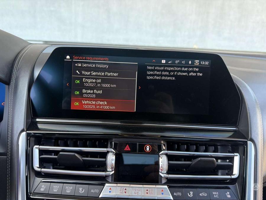 Black BMW 840 2021 in Kaunas, with an engine capacity of 2.99 L and mileage of 127 thousand km for 44900 €, photo 46 on AUTOMOTO.COM.LV