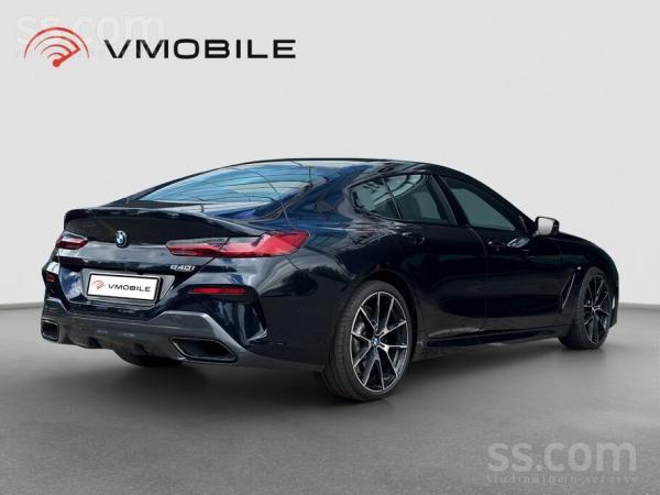 Black BMW 840 2022 in Riga, with an engine capacity of 3.00 L and mileage of 63 thousand km for 53990 €, photo 3 on AUTOMOTO.COM.LV