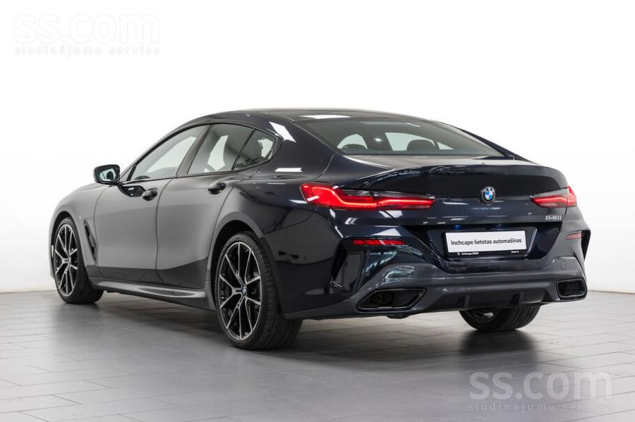 Melns BMW 840 2022 Rīga, ar dzinēja tilpumu 3.00 L un nobraukumu 65 tūkst. km par 52900 €, foto 4 vietnē AUTOMOTO.COM.LV
