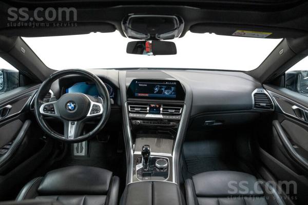 Melns BMW 840 2022 Rīga, ar dzinēja tilpumu 3.00 L un nobraukumu 65 tūkst. km par 52900 €, foto 9 vietnē AUTOMOTO.COM.LV