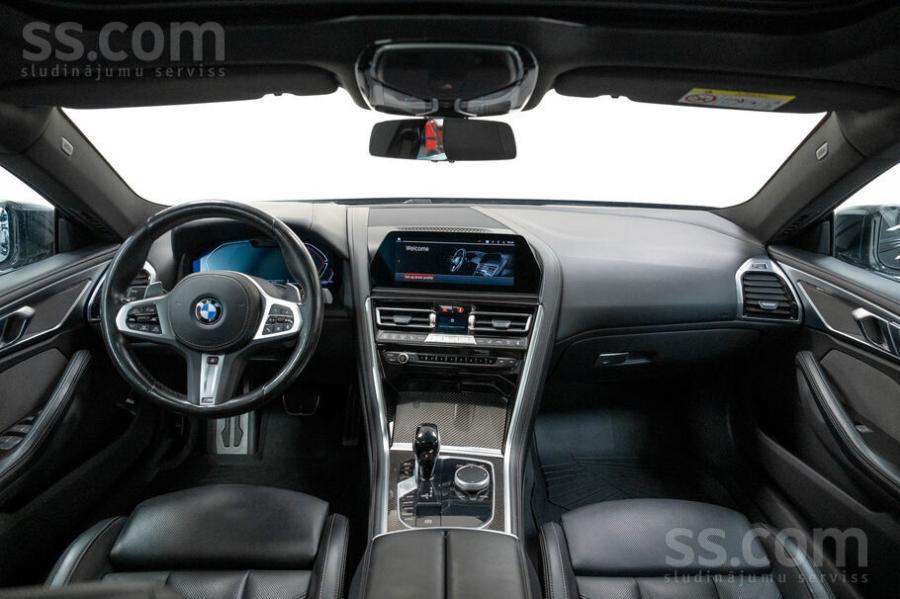 Melns BMW 840 2022 Rīga, ar dzinēja tilpumu 3.00 L un nobraukumu 65 tūkst. km par 52900 €, foto 9 vietnē AUTOMOTO.COM.LV