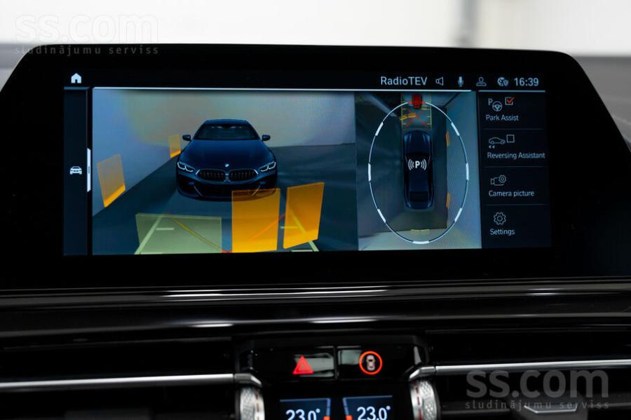 Melns BMW 840 2022 Rīga, ar dzinēja tilpumu 3.00 L un nobraukumu 65 tūkst. km par 52900 €, foto 22 vietnē AUTOMOTO.COM.LV