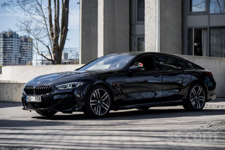 Melns BMW 840 2022 Rīga, ar dzinēja tilpumu 3.00 L un nobraukumu 62 tūkst. km par 61000 €, foto 3 vietnē AUTOMOTO.COM.LV