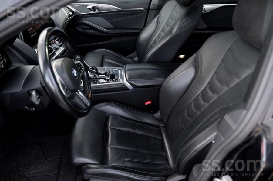 Melns BMW 840 2022 Rīga, ar dzinēja tilpumu 3.00 L un nobraukumu 62 tūkst. km par 61000 €, foto 26 vietnē AUTOMOTO.COM.LV