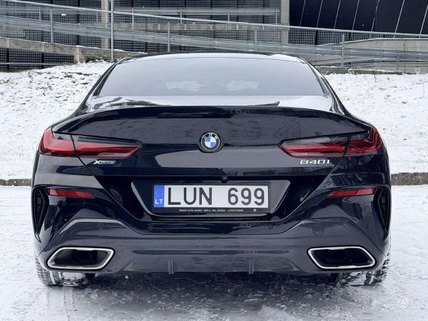 Melns BMW 840 2020 Viļņa, ar dzinēja tilpumu 2.99 L un nobraukumu 87 tūkst. km par 48999 €, foto 5 vietnē AUTOMOTO.COM.LV