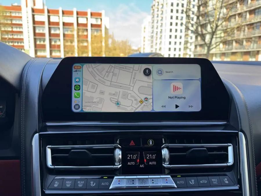 Черный БМВ 840 2020 в Рига, объемом двигателя 3.00 л и пробегом 110 тыс. км за 59990 €, фото 17 на AUTOMOTO.COM.LV