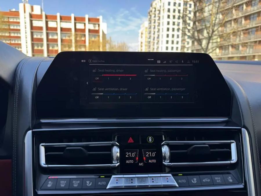 Черный БМВ 840 2020 в Рига, объемом двигателя 3.00 л и пробегом 110 тыс. км за 59990 €, фото 18 на AUTOMOTO.COM.LV