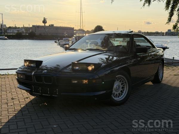 БМВ 840 1993 в Рига на AUTOMOTO.COM.LV Синий БМВ 840 1993 в Рига, объемом двигателя 4.00 л и пробегом 205 тыс. км за 19900 €, фото 6 на AUTOMOTO.COM.LV