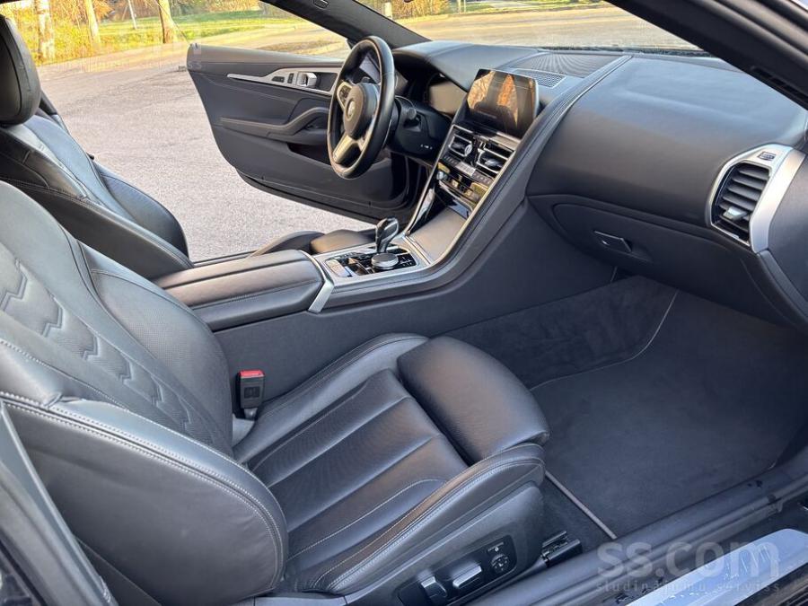 Blue BMW 840 2020 in Aizkraukle, with an engine capacity of 3.00 L and mileage of 147 thousand km for 51000 €, photo 9 on AUTOMOTO.COM.LV