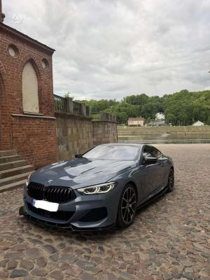 Blue BMW 840 2019 in Kaunas, with an engine capacity of 3.00 L and mileage of 85 thousand km for 51500 €, photo  on AUTOMOTO.COM.LV