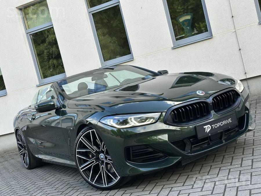 Green BMW 840 2023 in Jelgava, with an engine capacity of 3.00 L and mileage of 74 thousand km for 64990 €, photo 3 on AUTOMOTO.COM.LV