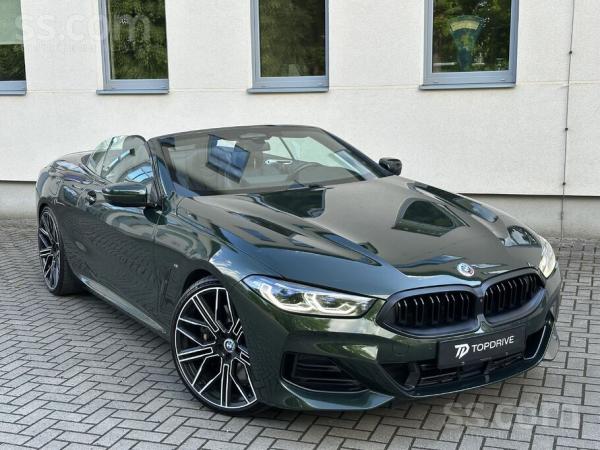 Green BMW 840 2023 in Jelgava, with an engine capacity of 3.00 L and mileage of 74 thousand km for 64990 €, photo 3 on AUTOMOTO.COM.LV