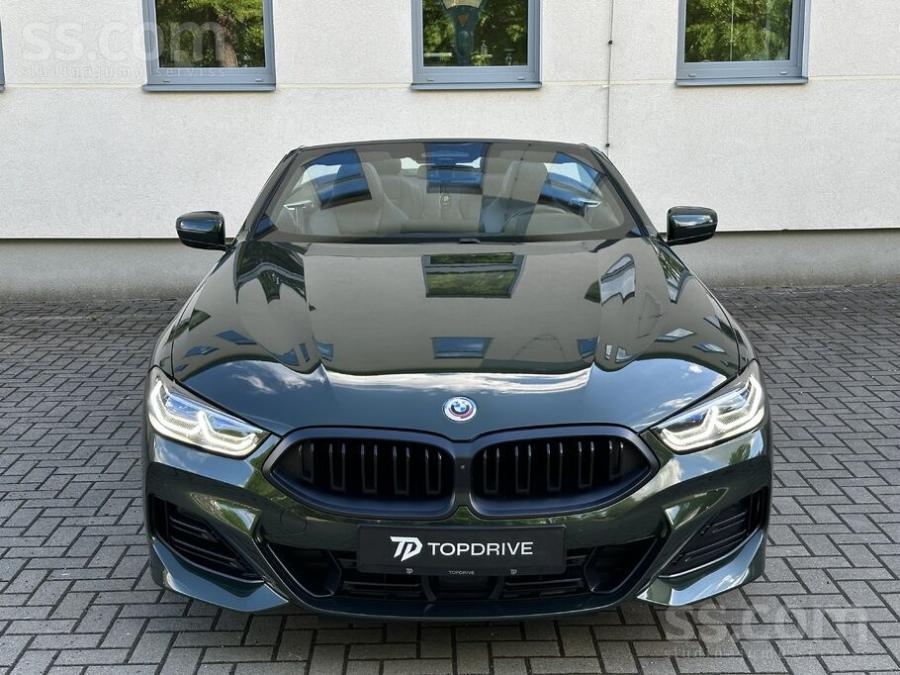 Green BMW 840 2023 in Jelgava, with an engine capacity of 3.00 L and mileage of 74 thousand km for 64990 €, photo 5 on AUTOMOTO.COM.LV