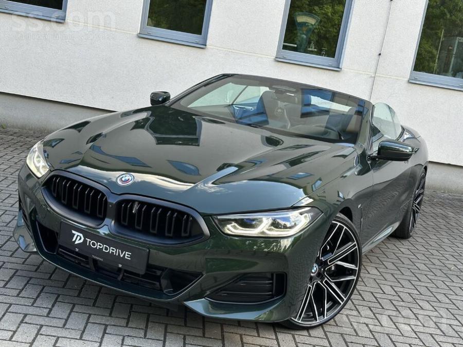 Green BMW 840 2023 in Jelgava, with an engine capacity of 3.00 L and mileage of 74 thousand km for 64990 €, photo 6 on AUTOMOTO.COM.LV