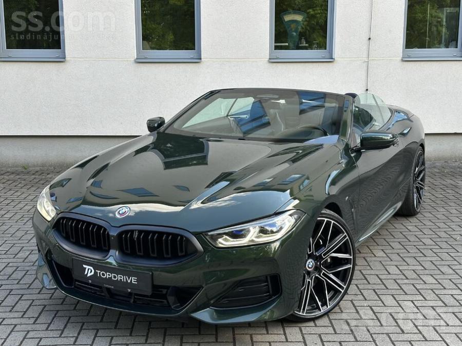 Green BMW 840 2023 in Jelgava, with an engine capacity of 3.00 L and mileage of 74 thousand km for 64990 €, photo 7 on AUTOMOTO.COM.LV