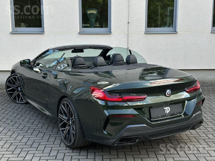 Green BMW 840 2023 in Jelgava, with an engine capacity of 3.00 L and mileage of 74 thousand km for 64990 €, photo 8 on AUTOMOTO.COM.LV