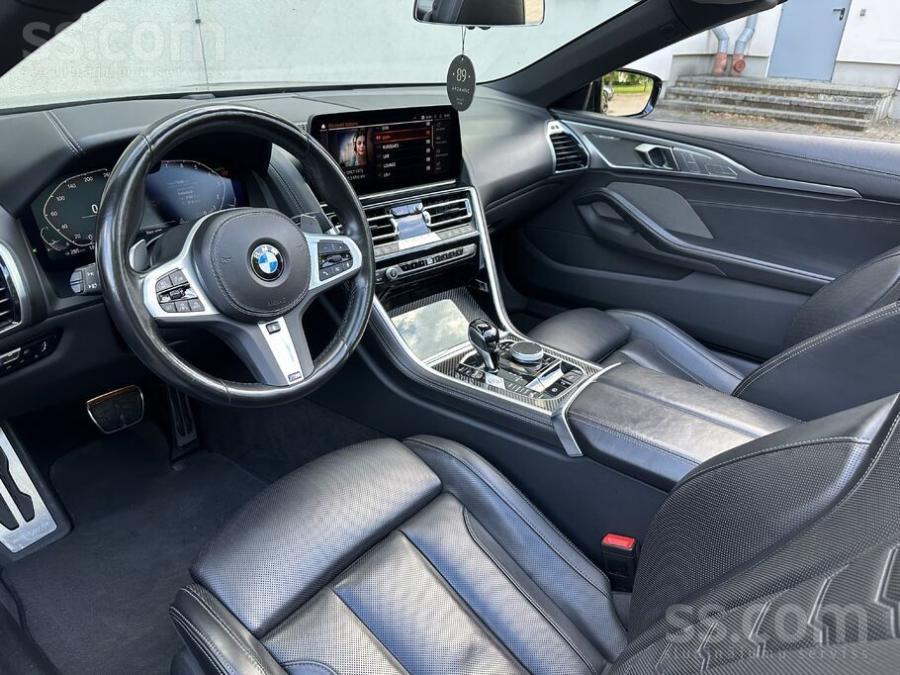 Green BMW 840 2023 in Jelgava, with an engine capacity of 3.00 L and mileage of 74 thousand km for 64990 €, photo 14 on AUTOMOTO.COM.LV