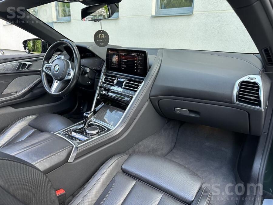 Green BMW 840 2023 in Jelgava, with an engine capacity of 3.00 L and mileage of 74 thousand km for 64990 €, photo 16 on AUTOMOTO.COM.LV
