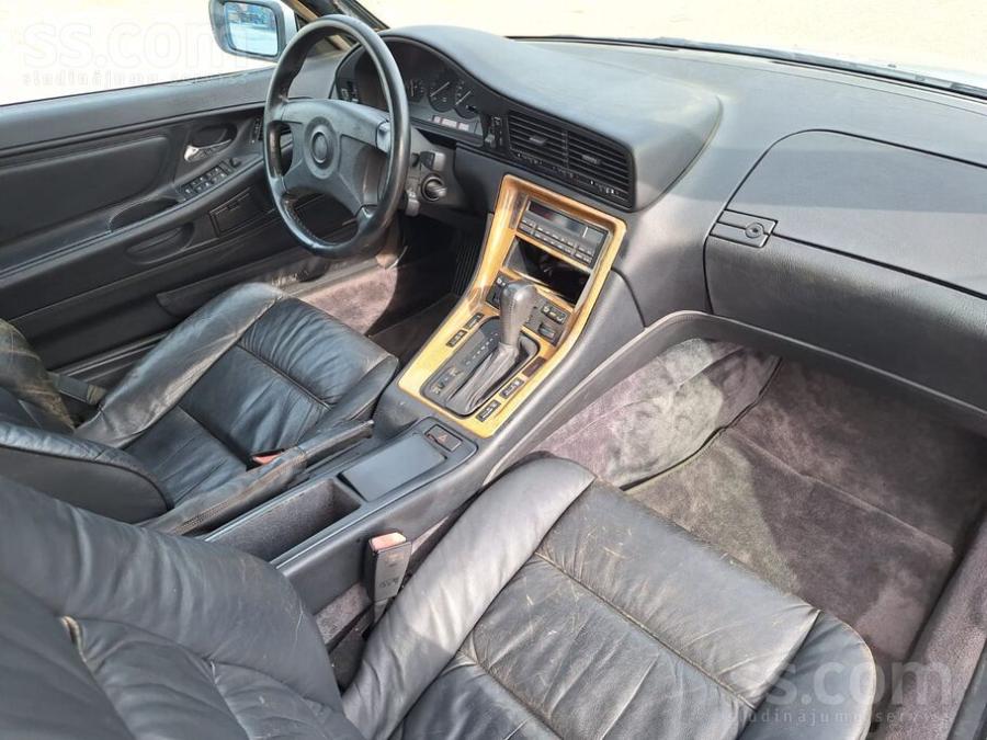 Grey BMW 840 1997 in Riga, with an engine capacity of 4.00 L and mileage of 113 thousand km for 21500 €, photo 15 on AUTOMOTO.COM.LV