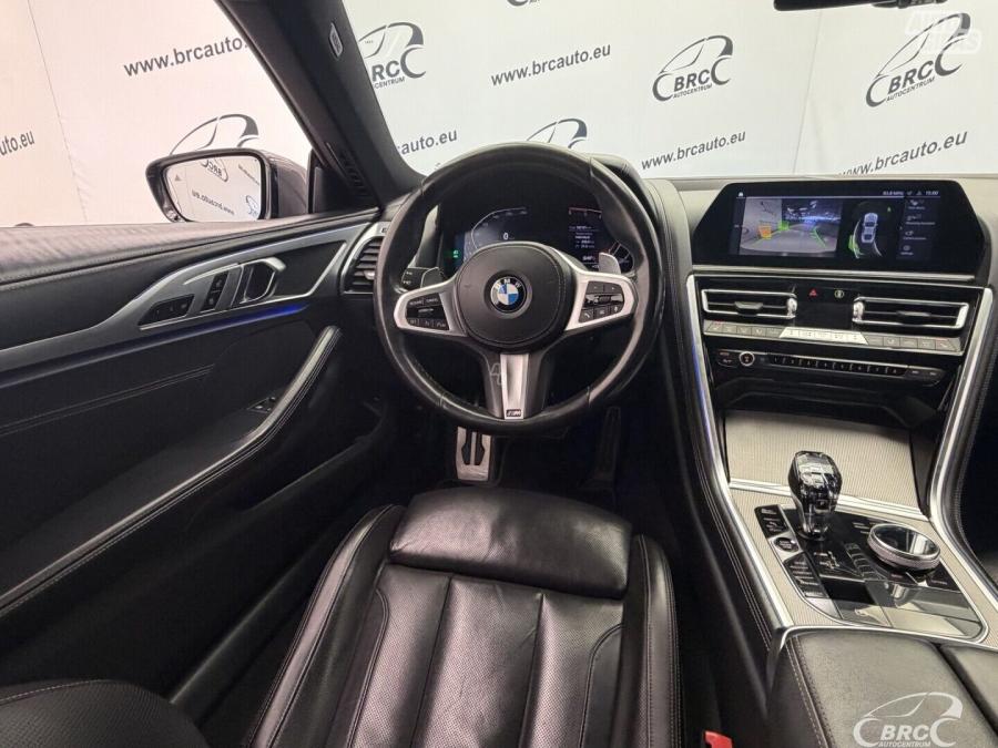 Pelēks BMW 840 2019 Avižieniai, ar dzinēja tilpumu 3.00 L un nobraukumu 250 tūkst. km par 34900 €, foto 12 vietnē AUTOMOTO.COM.LV