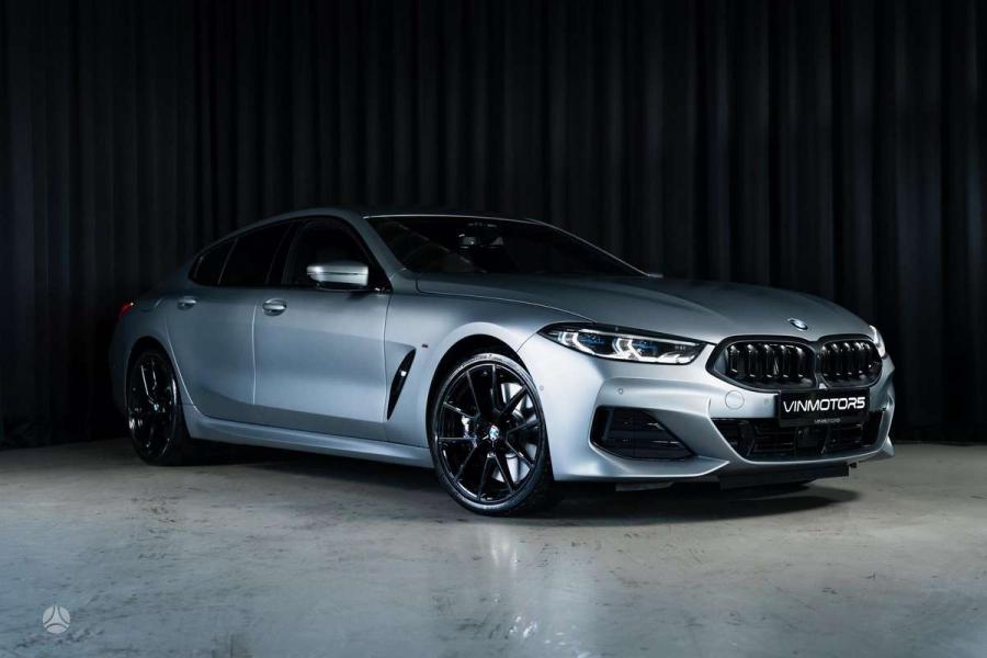 Pelēks BMW 840 2025 Viļņa, ar dzinēja tilpumu 2.99 L un nobraukumu 6 tūkst. km par 67999 €, foto 4 vietnē AUTOMOTO.COM.LV