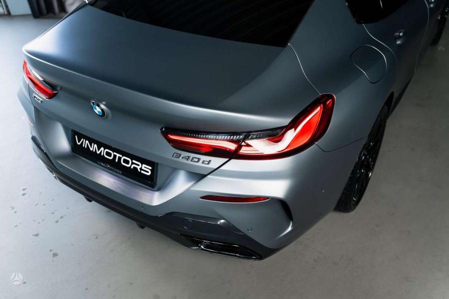 Pelēks BMW 840 2025 Viļņa, ar dzinēja tilpumu 2.99 L un nobraukumu 6 tūkst. km par 67999 €, foto 11 vietnē AUTOMOTO.COM.LV