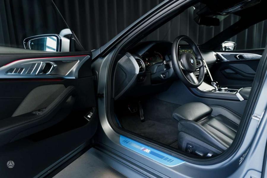 Pelēks BMW 840 2025 Viļņa, ar dzinēja tilpumu 2.99 L un nobraukumu 6 tūkst. km par 67999 €, foto 19 vietnē AUTOMOTO.COM.LV