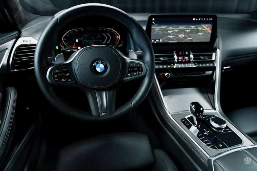 Pelēks BMW 840 2025 Viļņa, ar dzinēja tilpumu 2.99 L un nobraukumu 6 tūkst. km par 67999 €, foto 24 vietnē AUTOMOTO.COM.LV