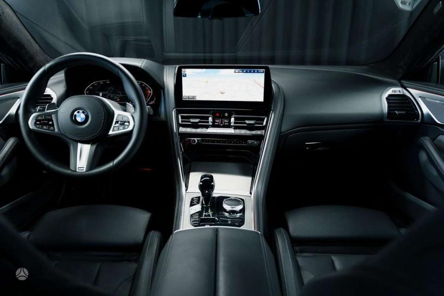 Pelēks BMW 840 2025 Viļņa, ar dzinēja tilpumu 2.99 L un nobraukumu 6 tūkst. km par 67999 €, foto 28 vietnē AUTOMOTO.COM.LV