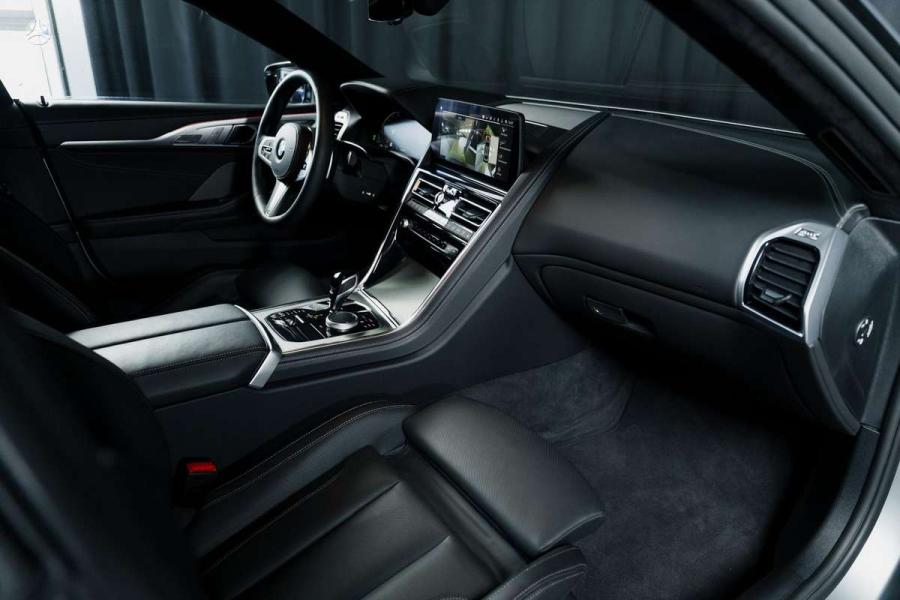 Pelēks BMW 840 2025 Viļņa, ar dzinēja tilpumu 2.99 L un nobraukumu 6 tūkst. km par 67999 €, foto 35 vietnē AUTOMOTO.COM.LV