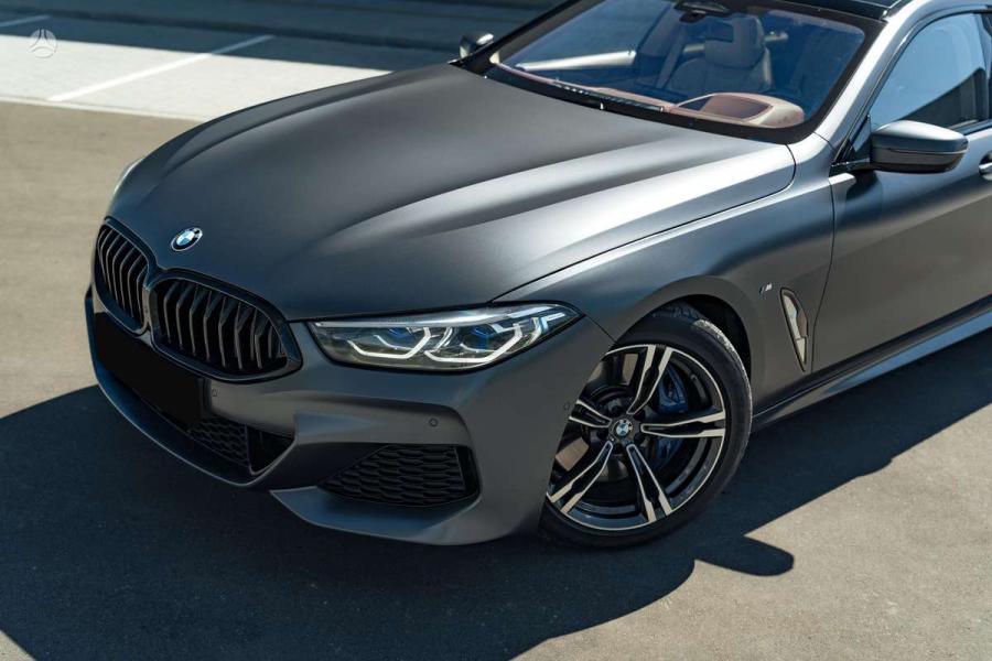 Grey BMW 840 2020 in Klaipeda, with an engine capacity of 2.99 L and mileage of 103 thousand km for 44490 €, photo 6 on AUTOMOTO.COM.LV
