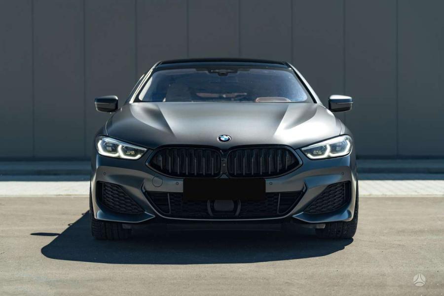 Grey BMW 840 2020 in Klaipeda, with an engine capacity of 2.99 L and mileage of 103 thousand km for 44490 €, photo 9 on AUTOMOTO.COM.LV
