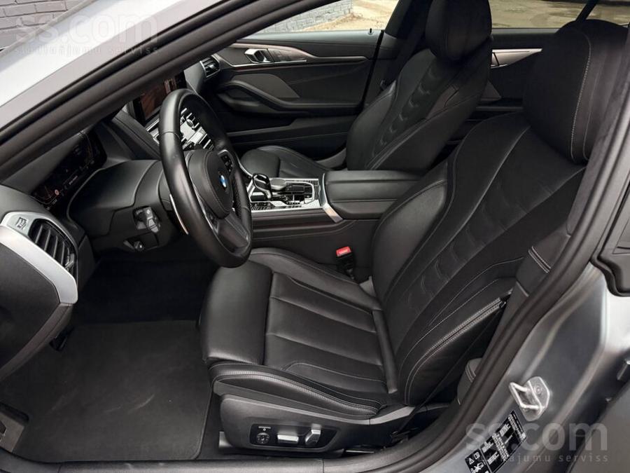 Grey BMW 840 2022 in Daugavpils, with an engine capacity of 3.00 L and mileage of 143 thousand km for 49800 €, photo 16 on AUTOMOTO.COM.LV