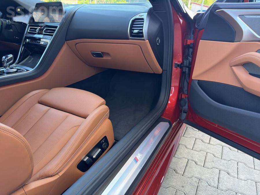 Orange BMW 840 2022 in Riga, with an engine capacity of 3.00 L and mileage of 69 thousand km for 69770 €, photo 24 on AUTOMOTO.COM.LV