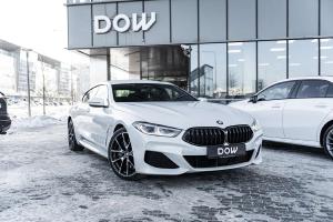 White BMW 840 2020 in Vilnius, with an engine capacity of 2.99 L and mileage of 80 thousand km for 44990 €, photo 8 on AUTOMOTO.COM.LV