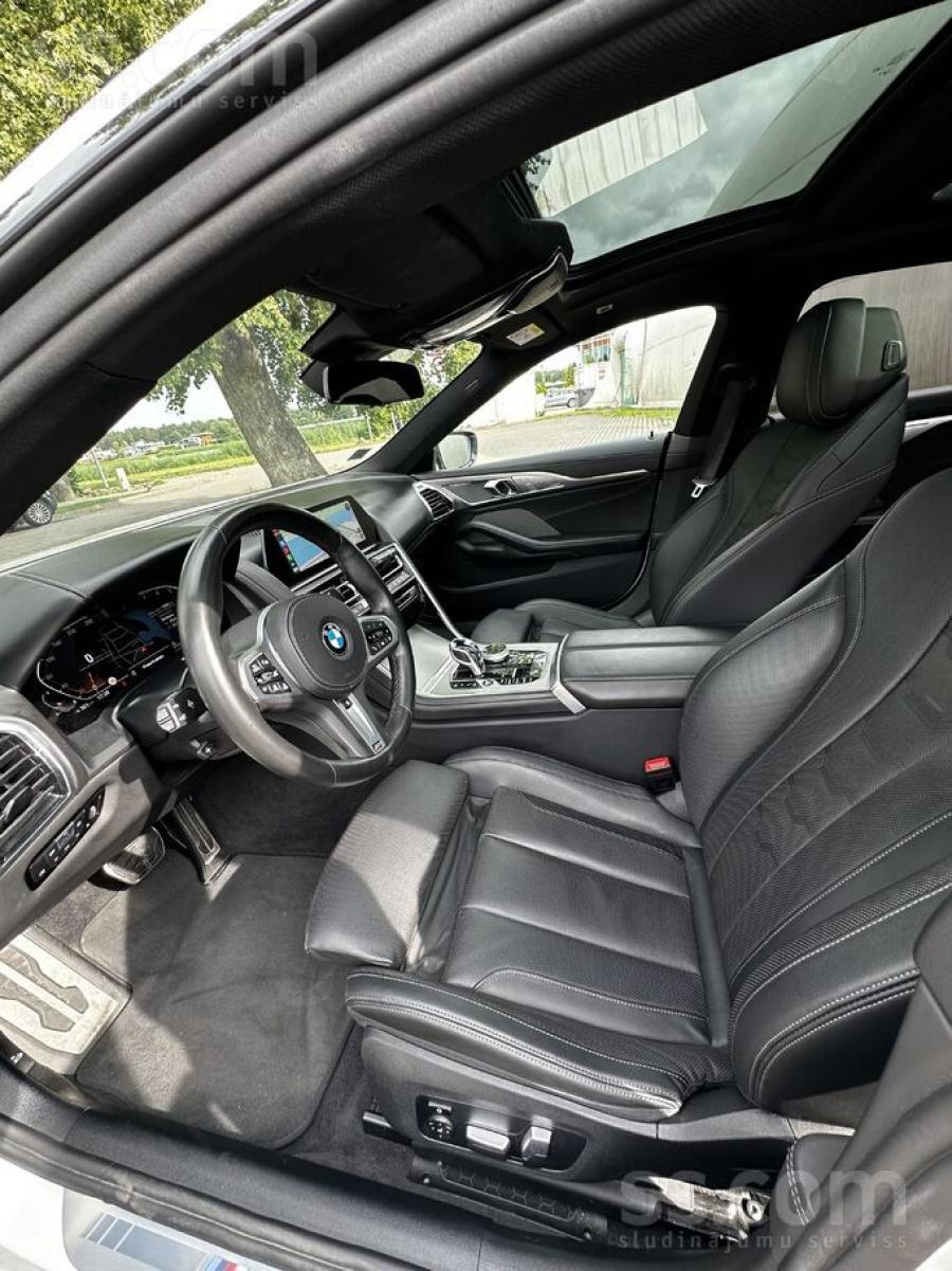 Balts BMW 840 2020 Jūrmala, ar dzinēja tilpumu 3.00 L un nobraukumu 29 tūkst. km par 56000 €, foto 17 vietnē AUTOMOTO.COM.LV
