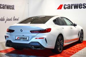 White BMW 840 2020 in Riga, with an engine capacity of 3.00 L and mileage of 29 thousand km for 51000 €, photo 5 on AUTOMOTO.COM.LV