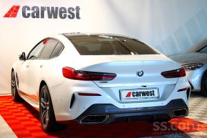 White BMW 840 2020 in Riga, with an engine capacity of 3.00 L and mileage of 29 thousand km for 51000 €, photo 7 on AUTOMOTO.COM.LV