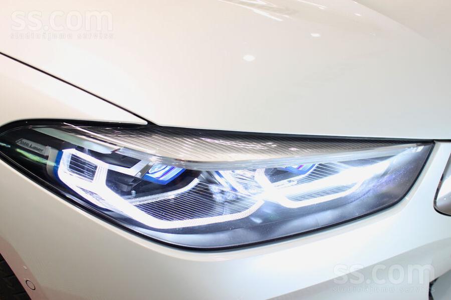 White BMW 840 2020 in Riga, with an engine capacity of 3.00 L and mileage of 29 thousand km for 51000 €, photo 35 on AUTOMOTO.COM.LV