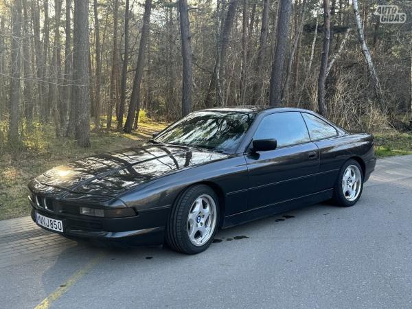 Melns BMW 850 1991 Klaipėda, ar dzinēja tilpumu 5.00 L un nobraukumu 103 tūkst. km par 37000 €, foto 1 vietnē AUTOMOTO.COM.LV