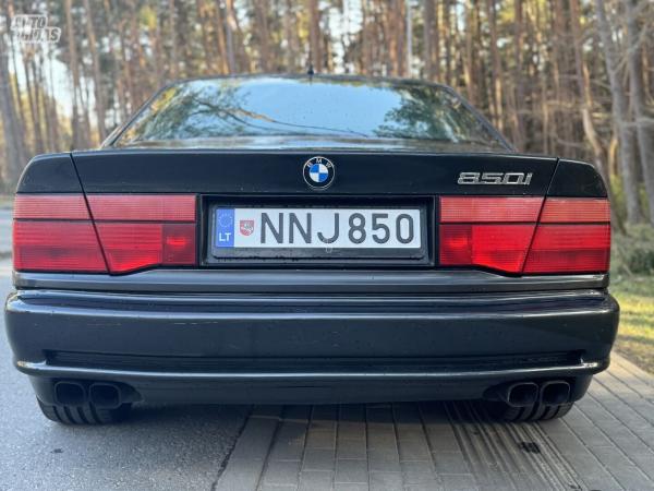Melns BMW 850 1991 Klaipėda, ar dzinēja tilpumu 5.00 L un nobraukumu 103 tūkst. km par 37000 €, foto 3 vietnē AUTOMOTO.COM.LV