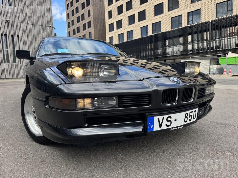Melns BMW 850 1991 Rīga, ar dzinēja tilpumu 5.00 L un nobraukumu 314 tūkst. km par 18850 €, foto 10 vietnē AUTOMOTO.COM.LV