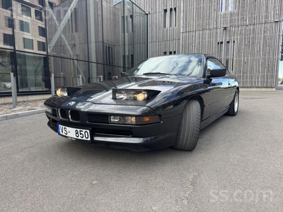 Melns BMW 850 1991 Rīga, ar dzinēja tilpumu 5.00 L un nobraukumu 314 tūkst. km par 18850 €, foto 1 vietnē AUTOMOTO.COM.LV