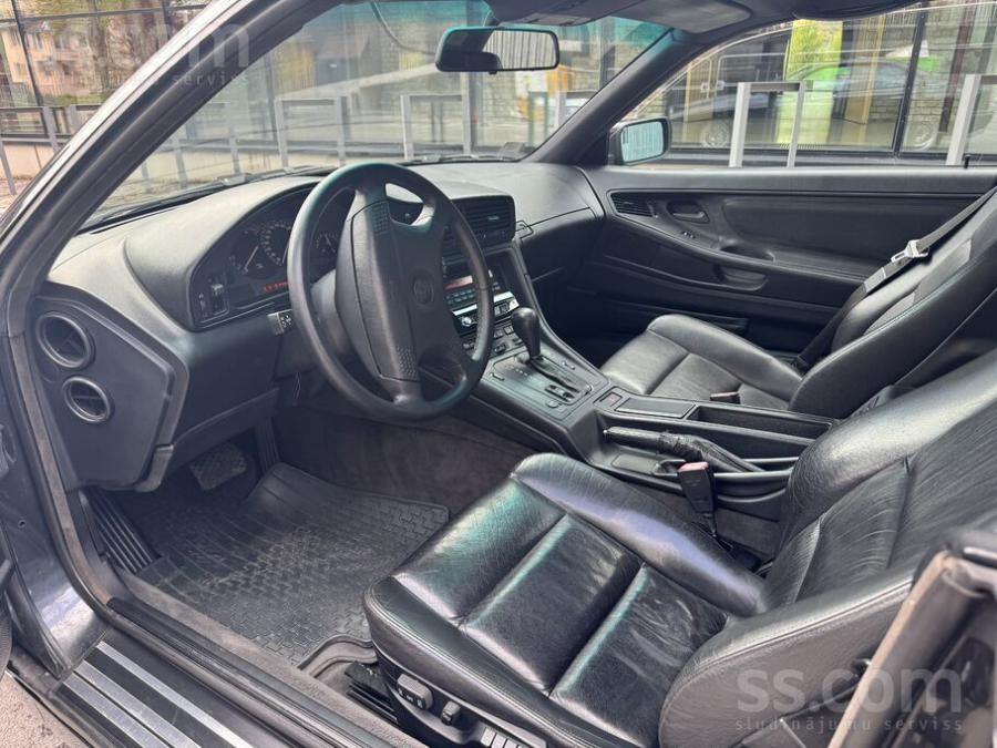Melns BMW 850 1991 Rīga, ar dzinēja tilpumu 5.00 L un nobraukumu 314 tūkst. km par 18850 €, foto 12 vietnē AUTOMOTO.COM.LV