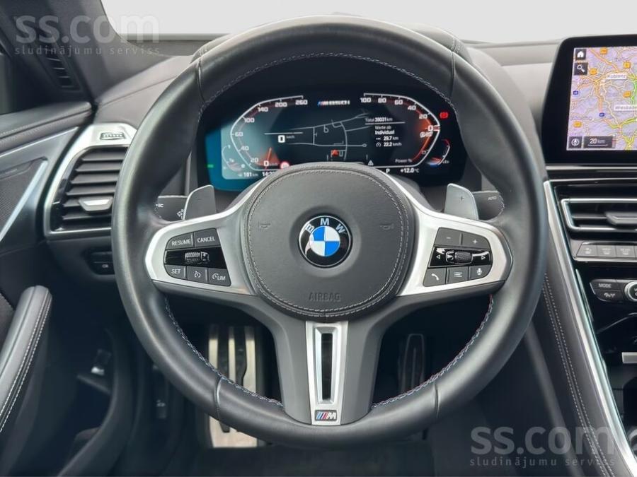 Melns BMW 850 2023 Rīga, ar dzinēja tilpumu 4.40 L un nobraukumu 40 tūkst. km par 74100 €, foto 7 vietnē AUTOMOTO.COM.LV